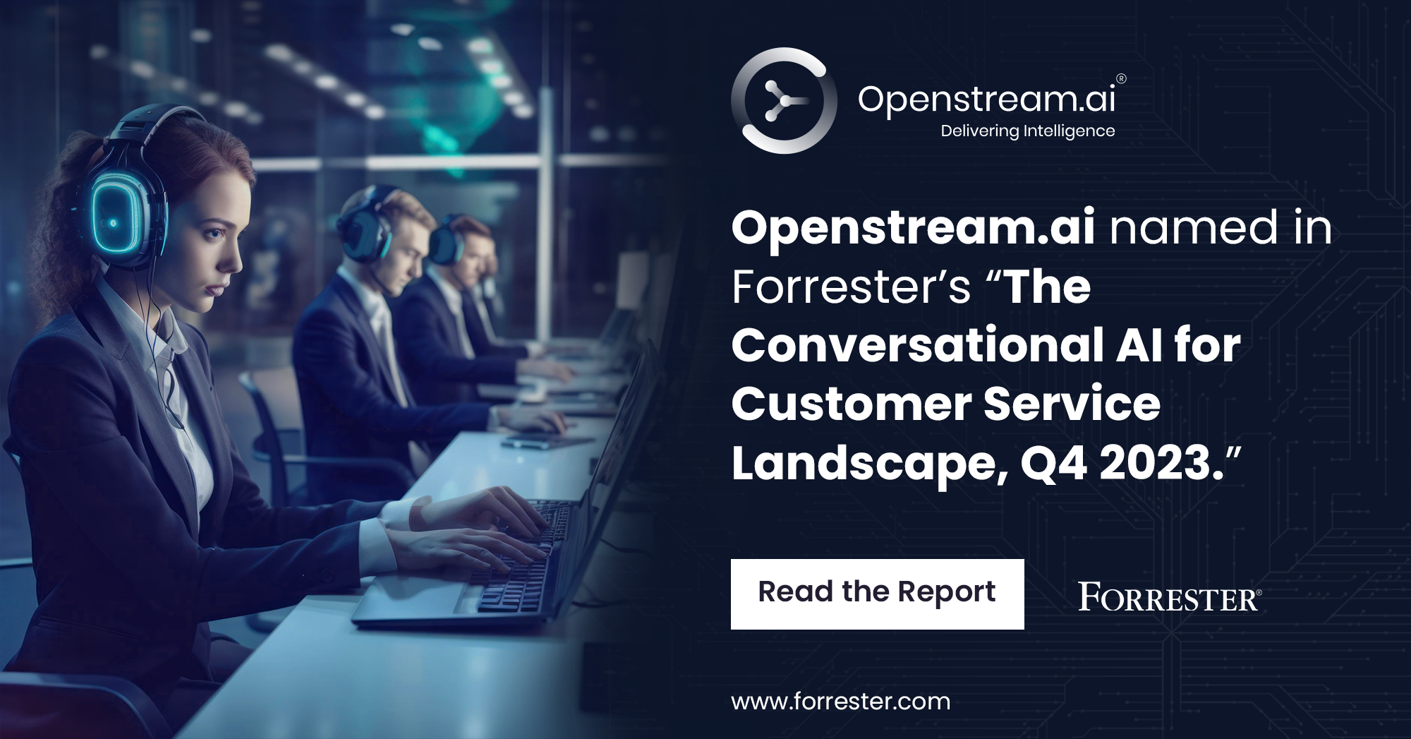 Openstream in Forrester Conversational AI Landscape | Openstream.ai
